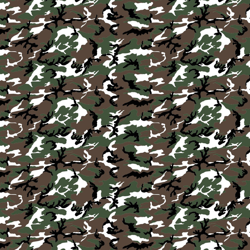 Custom Patterns Camo 18" x 36" Turbo Sheet