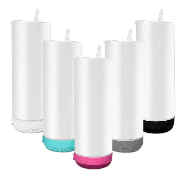 Sublimation drinkware w Bluetooth Speaker Bottoms | Printing Supplies ...