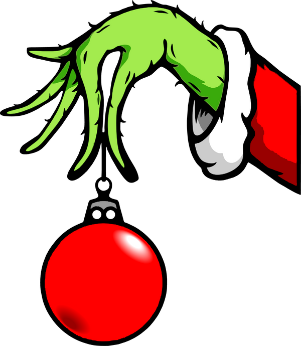 Grinch Hand DTF Transfer Prints | PerfecPressHTV