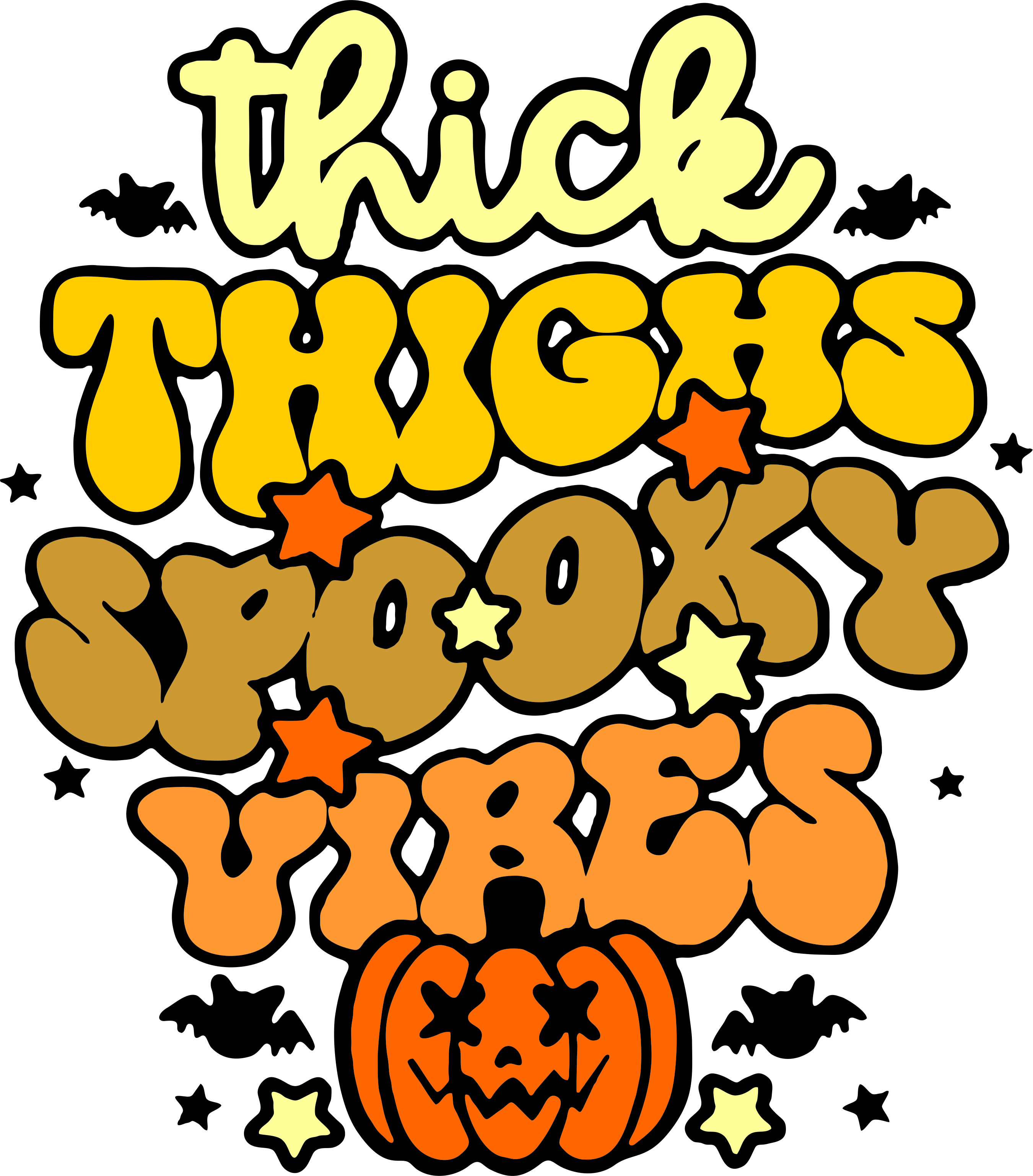 Thick Vibes DTF Patterns